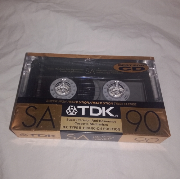 TDK | Media | Nos New Tdk Sa 9 Iec Type Ii Blank Cassette Tape | Poshmark